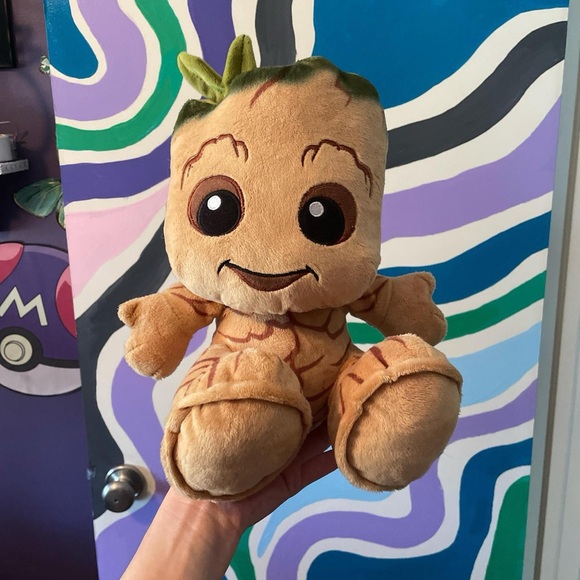 Marvel | Toys | Baby Groot Big Feet Plush | Poshmark